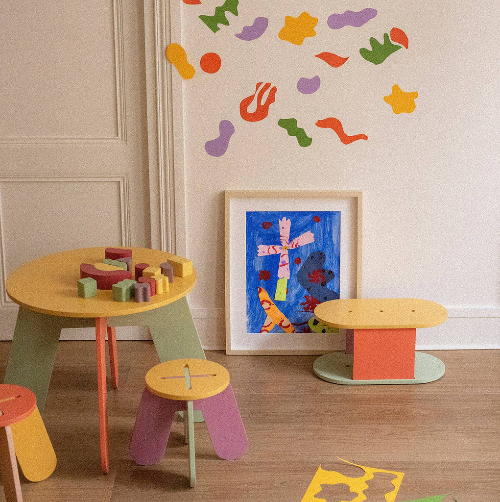 Kids Wooden Step Stool lollipop – Jam Baby